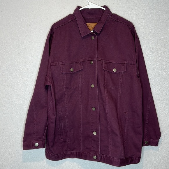 Delta Blues | Jackets & Coats | Delta Blues Vintage Purple Denim Jacket ...